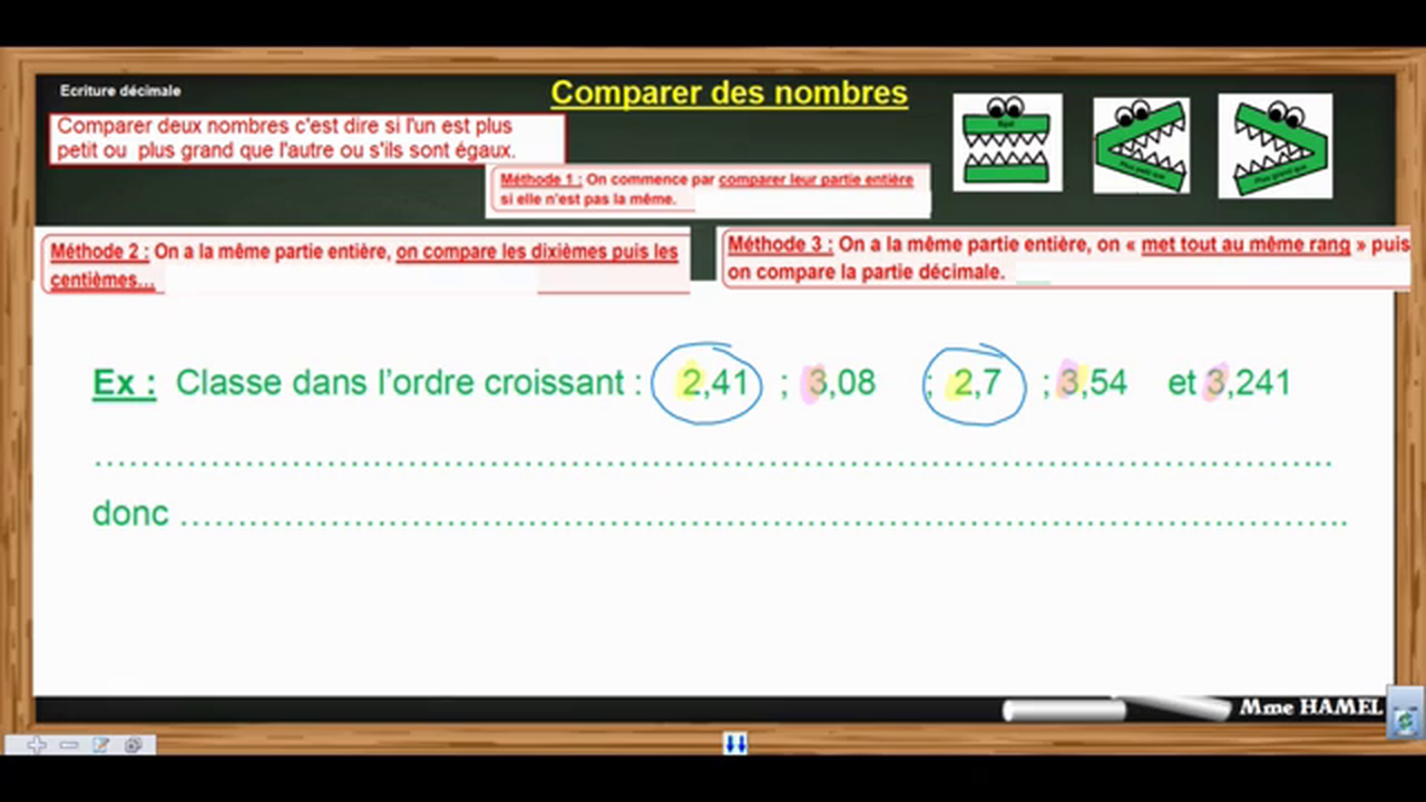 PodEduc - Comparer Des Nombres Décimaux (Plusieurs Mét…
