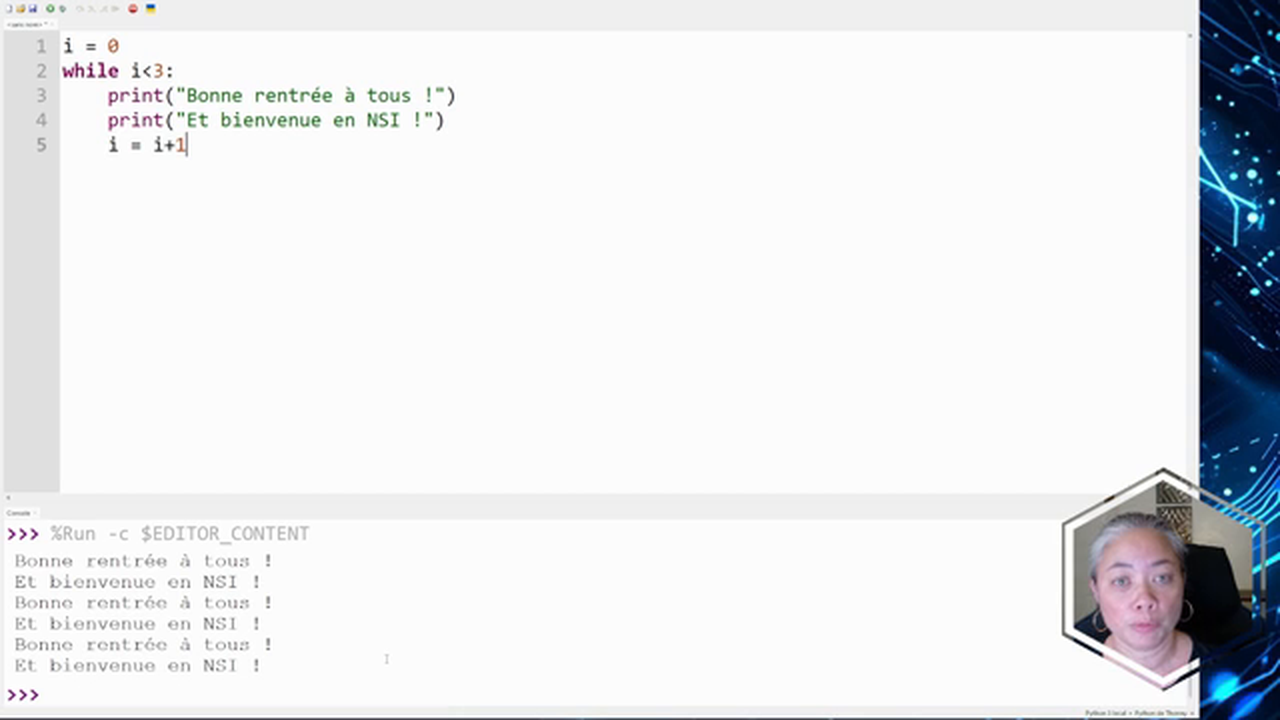 PodEduc - Python : Boucle Non Bornée