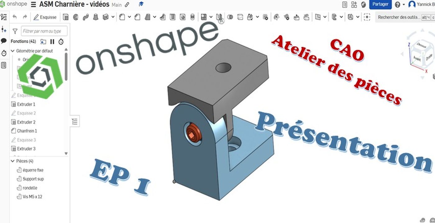 PodEduc - Ep 1 _ Présentation Série Tuto Cao Charnière…