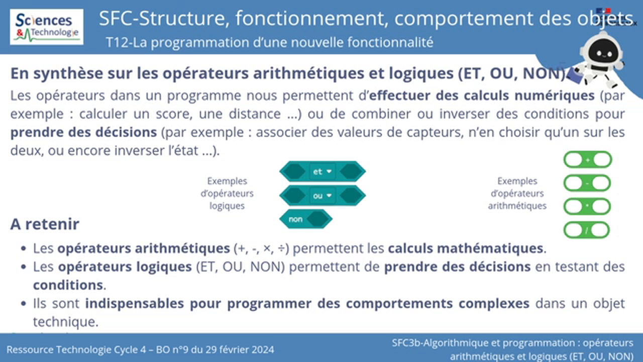 PodEduc - Sfc3b-Algorithmique Et Programmation : Opéra…