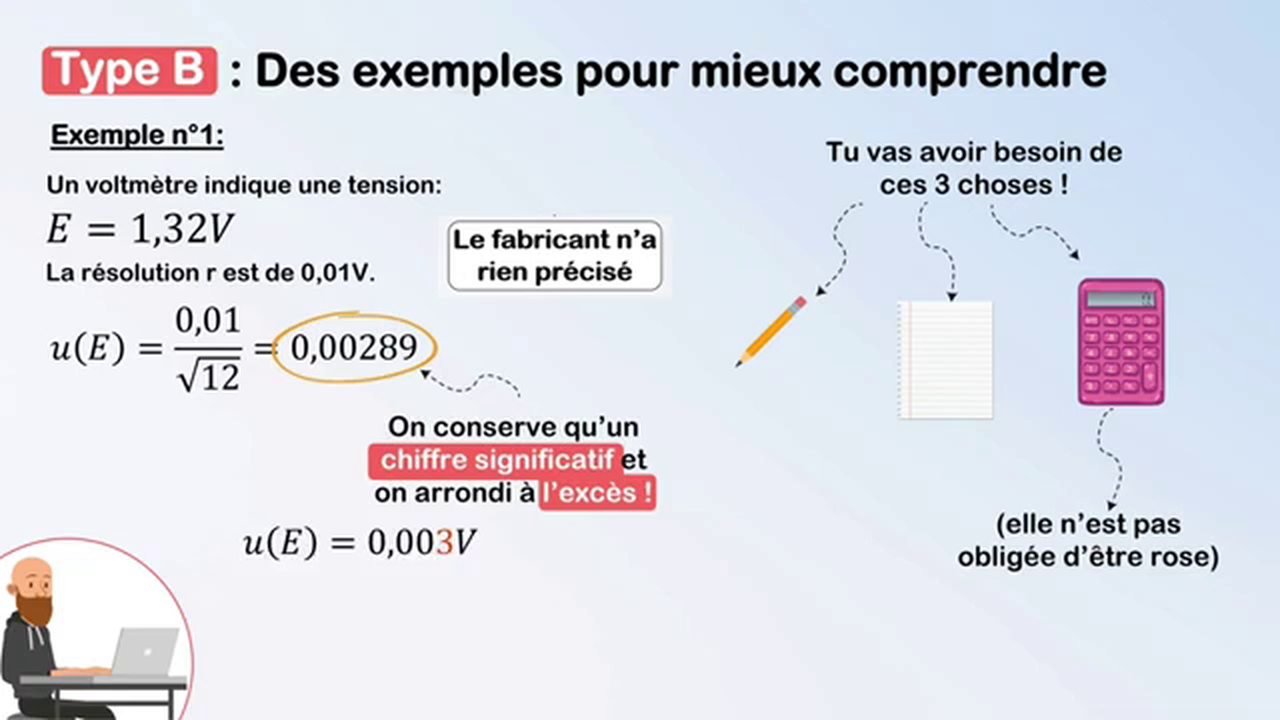 PodEduc - Calculer Une Incertitude Type (Type A Et Typ…