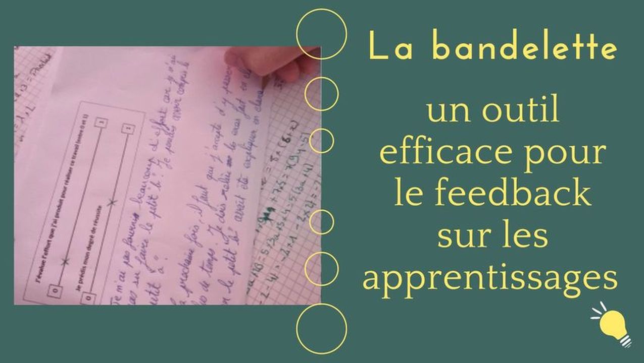 PodEduc - Voici La Bandelette Un Outil Efficace Pour L…