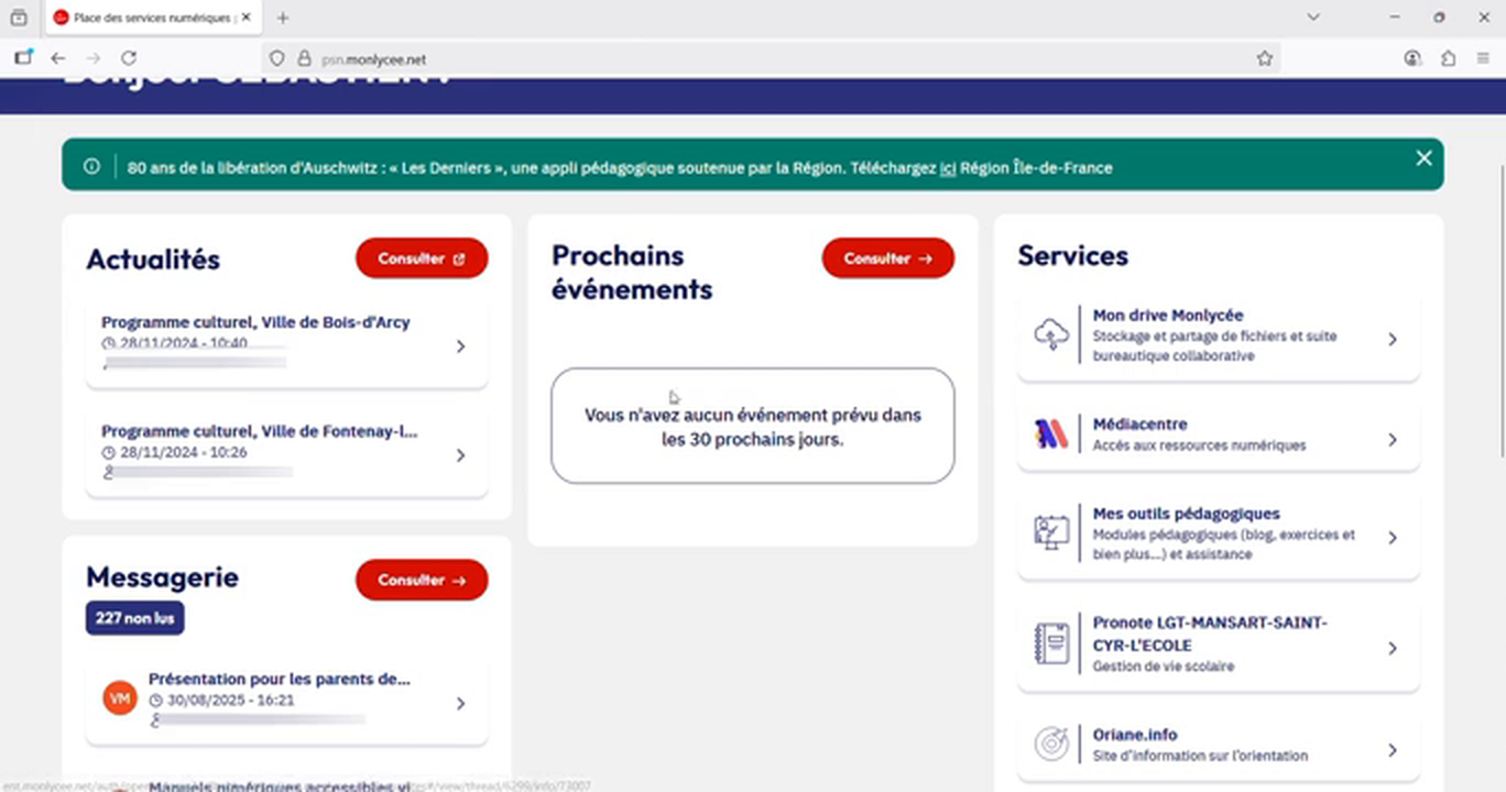 PodEduc - Tuto_Se Connecter À Son Ent Monlycee.Net