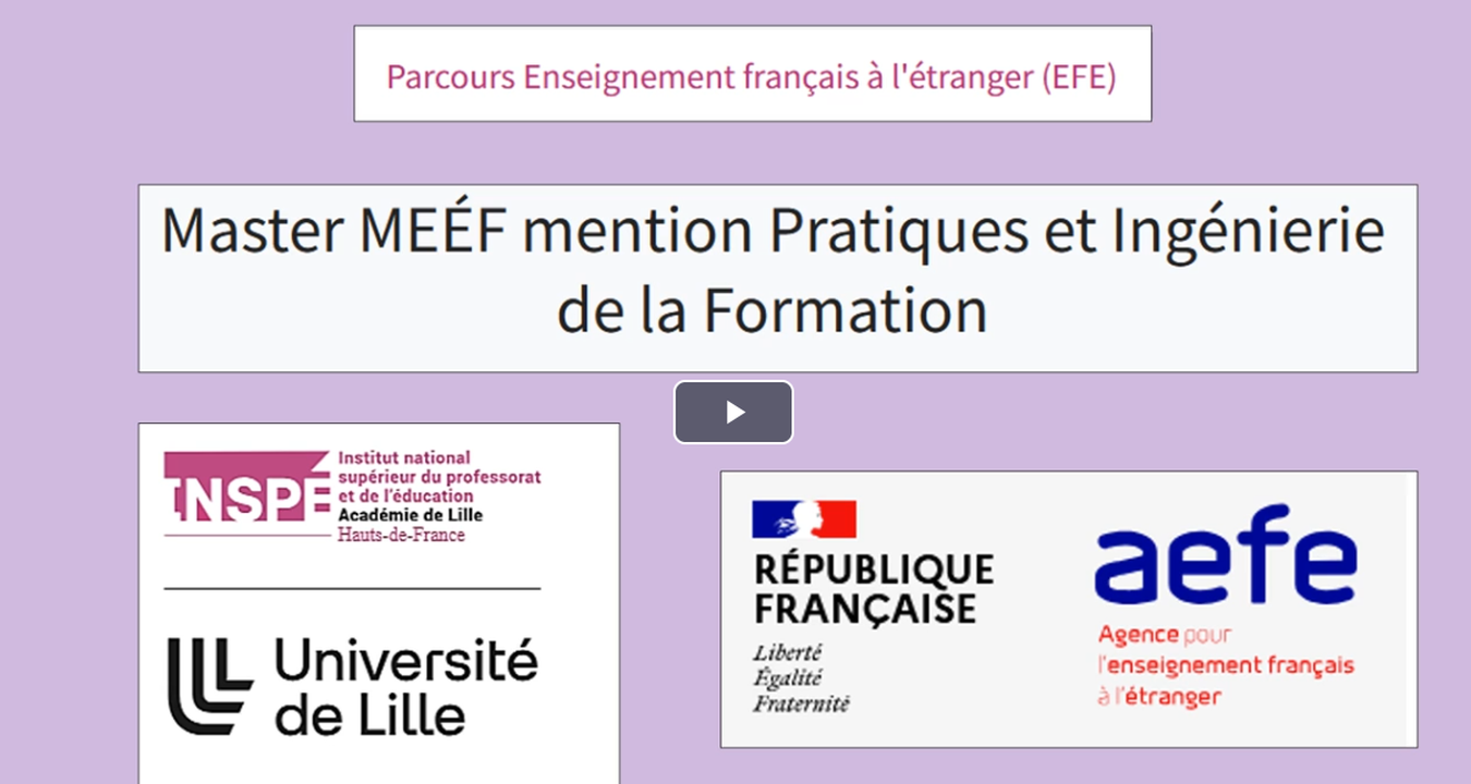 PodEduc - Présentation Master Meef 1er Degré 2025-2026…