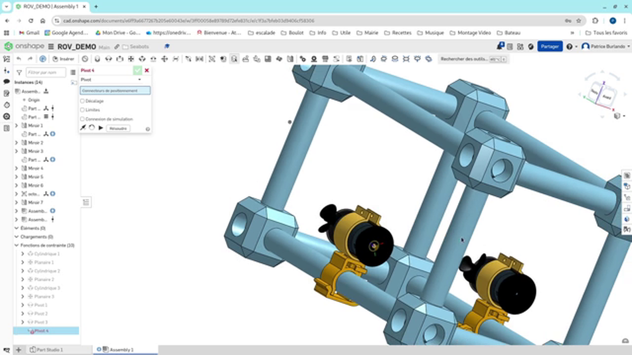 PodEduc - Aide Pour Assembler La Structure Du Seabots