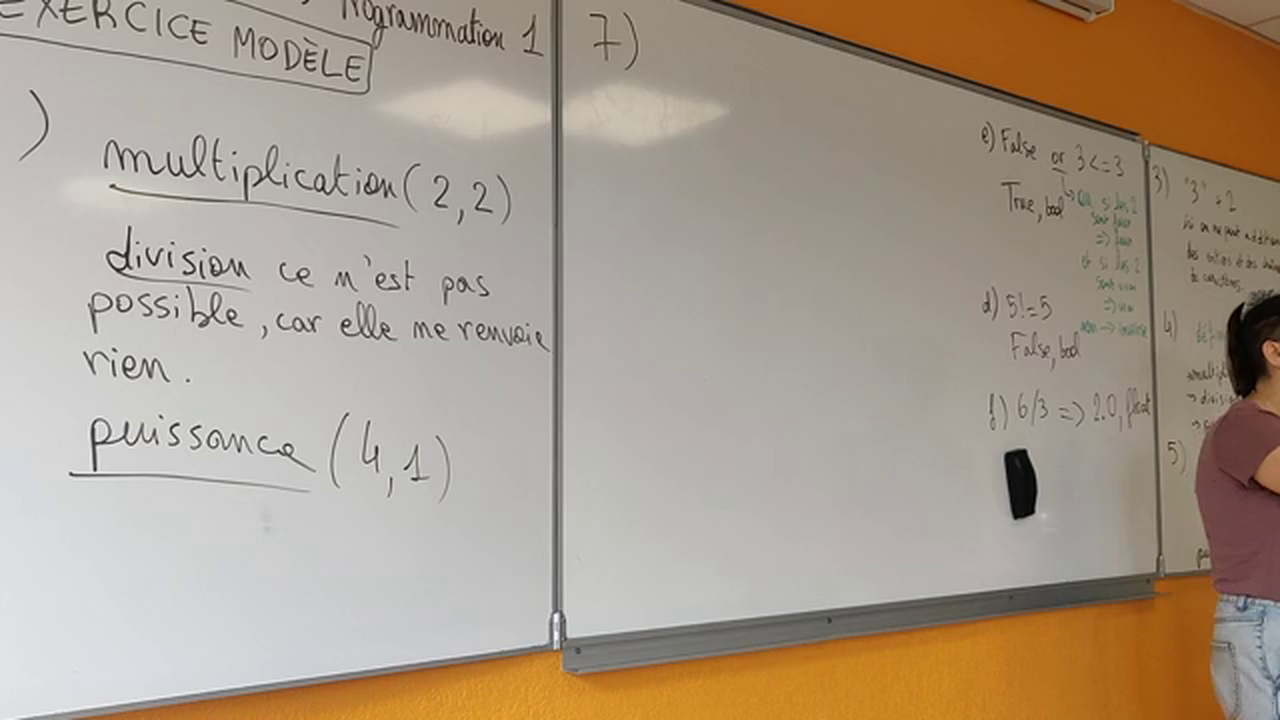 PodEduc - Bex A1 - Révisions Programmation 1 (Groupe P…