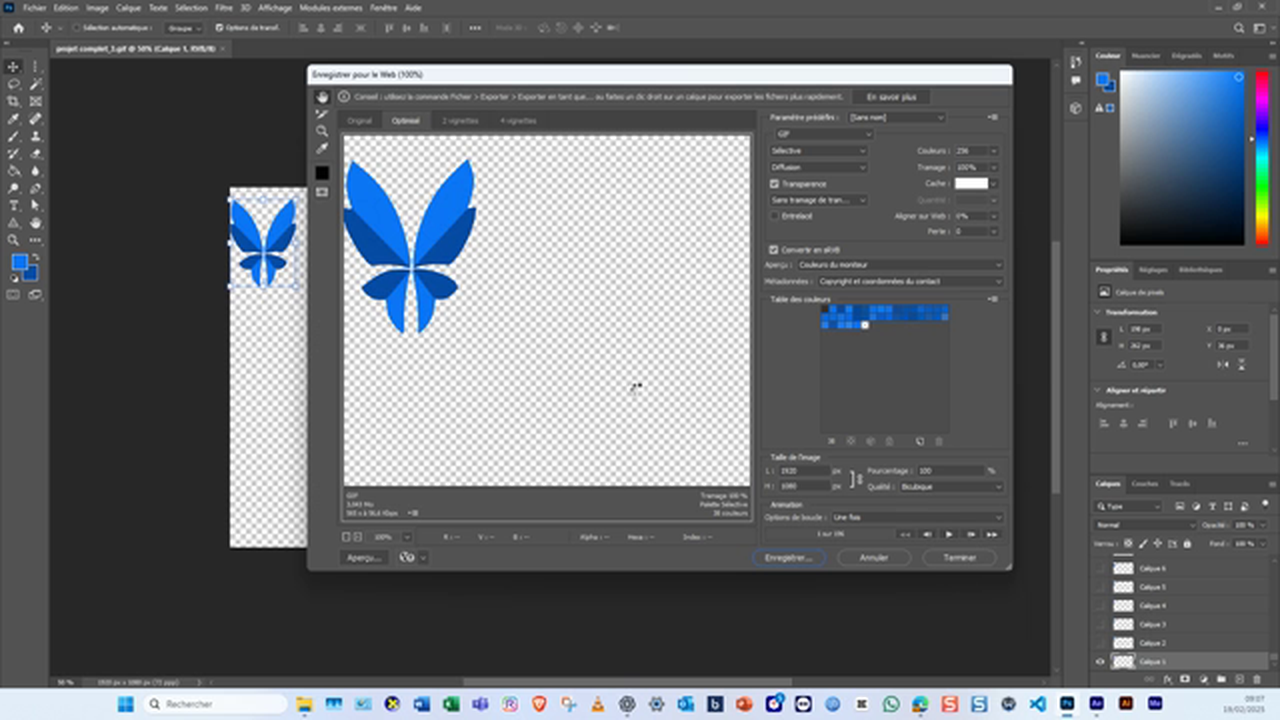 PodEduc - Exporter En Gif Animé Et Régler La Boucle Av…