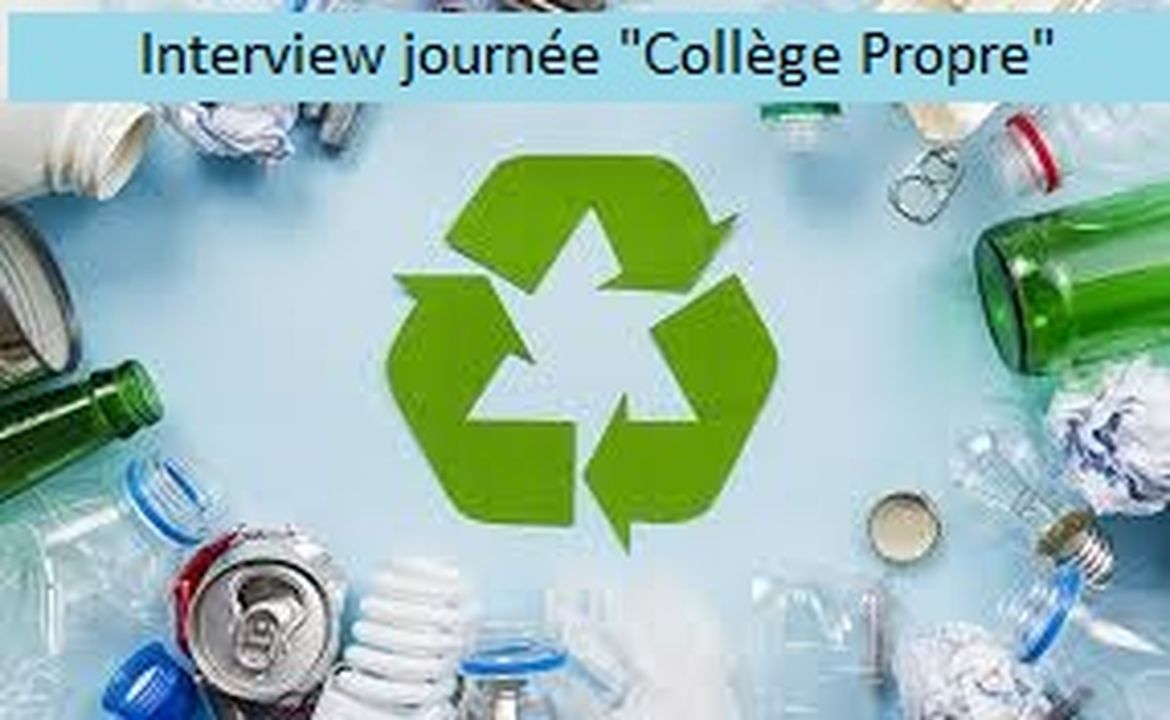 PodEduc - Interview Lors De La Journée "Collège Propre…