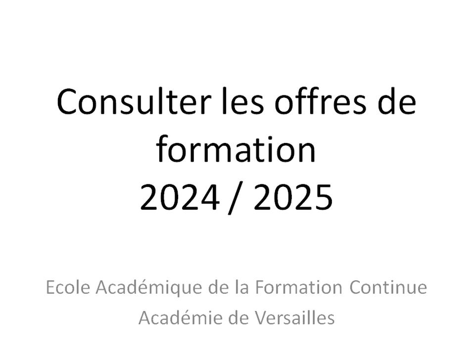 PodEduc - Consulter L'Offre De Formation 2024 2025 Ver…