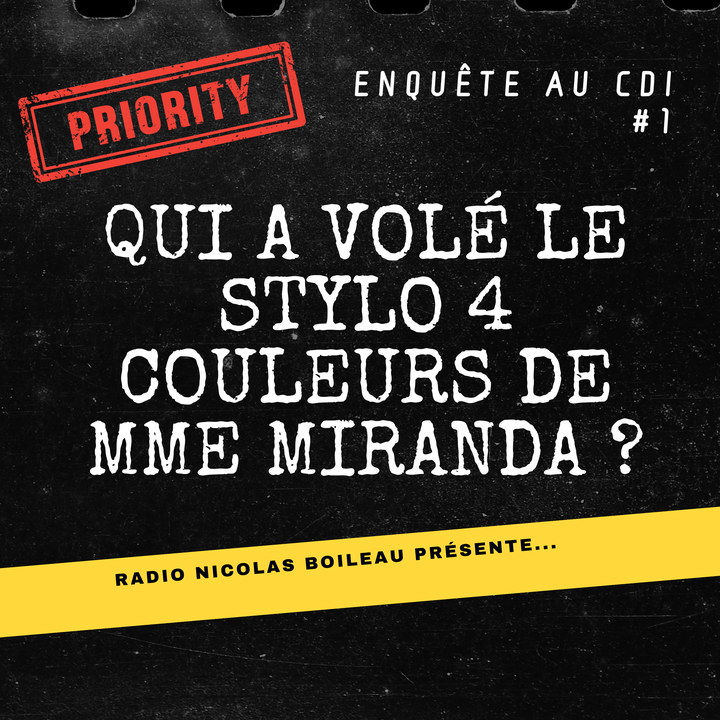 PodEduc - Qui A Volé Le Stylo 4 Couleurs ?.Mp3