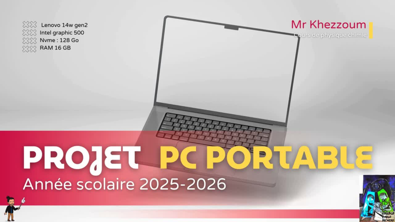 PodEduc - Projet Pc Portable Année 2025-2026