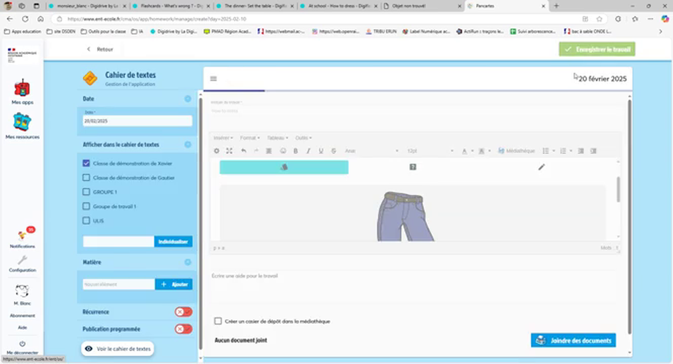 PodEduc - Ajouter Les Flashcards Dans L'Ent